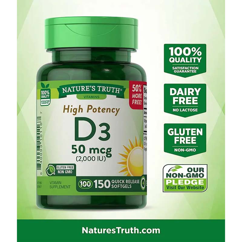 Vitamina D3 High potency - Fitsi!