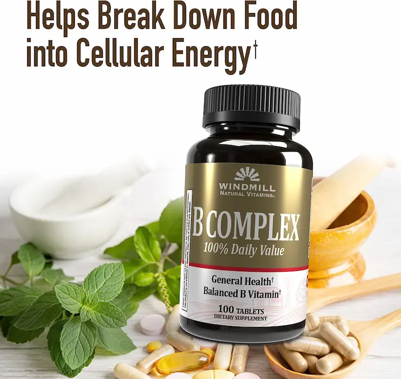 WINDMILL B COMPLEX 100 CAPS - Fitsi!