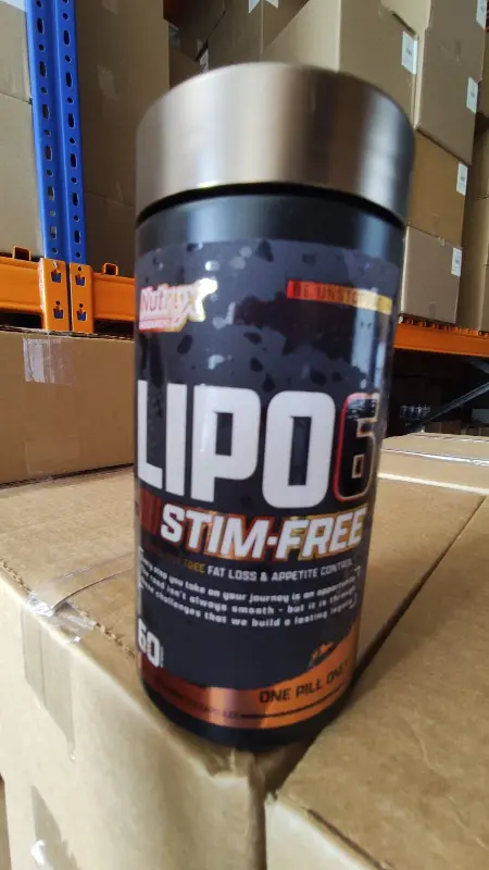 NUTREX LIPO 6 STIM FREE 60 CAPS - Fitsi!