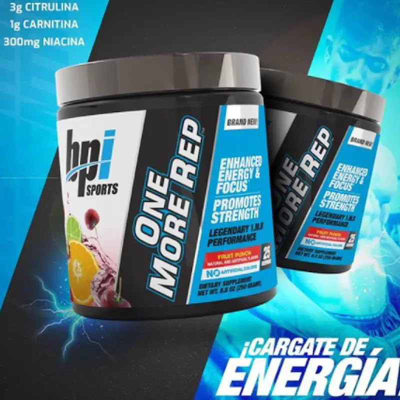 BPI ONE MORE REP PRE WORK OUT - Fitsi!