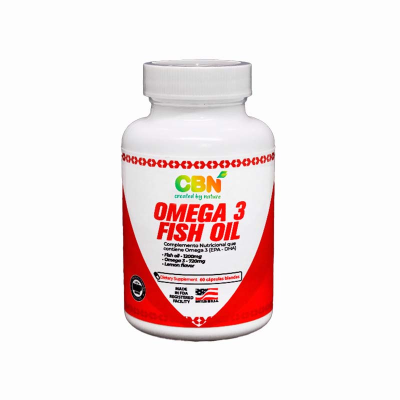 CBN OMEGA 3 60 CAPS - Fitsi!