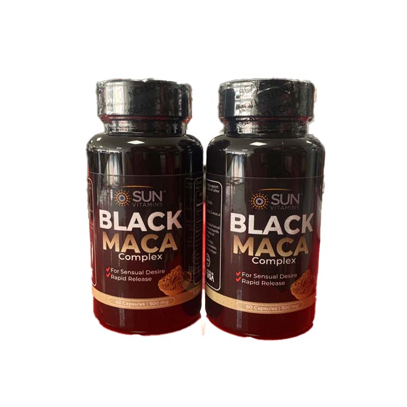 BLACK MACA SUN VITAMINS - Fitsi!